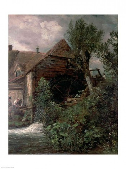 Watermill at Gillingham, Dorset Poster Print by John Constable - Item ...