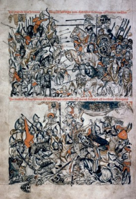 Hedwig Codex: Battle Of Duke Of Henri & Tartars Manuscripts ...