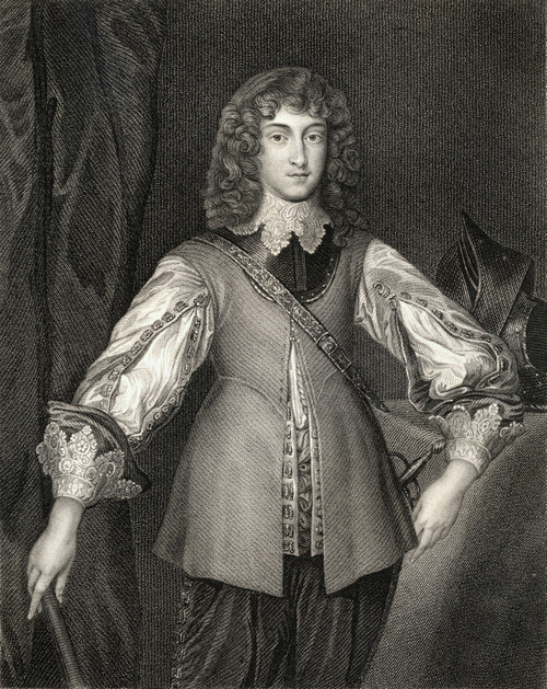 Prince Rupert Aka Rupert Of The Rhine, German Prinz Rupert, 1619-1682 ...