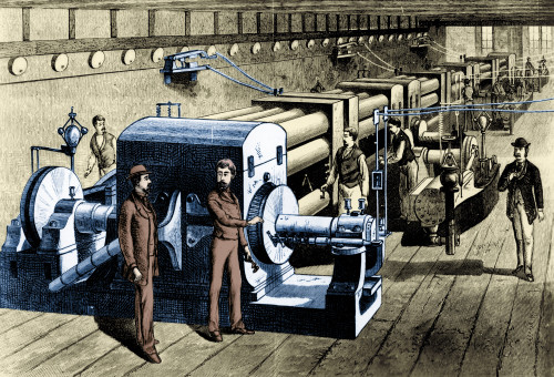 Pearl Street Station Central Power Plant, 1880s Poster Print by Science ...