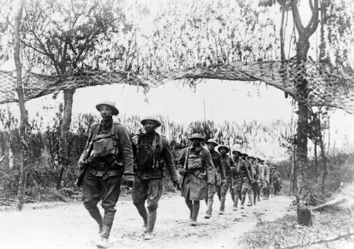WWI, U.S. Army Marches to Verdun, 1918 Poster Print by Science Source ...