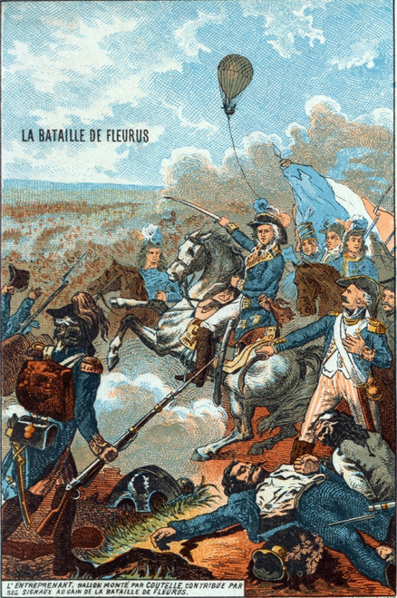 L'Entreprenant at Battle of Fleurus, 1794 Poster Print by Science ...