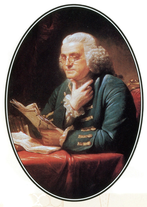 Benjamin Franklin, American Polymath Poster Print by Science Source ...