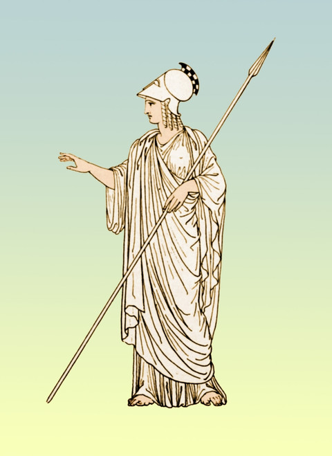 Minerva, Roman Goddess of Wisdom Poster Print by Science Source - Item ...