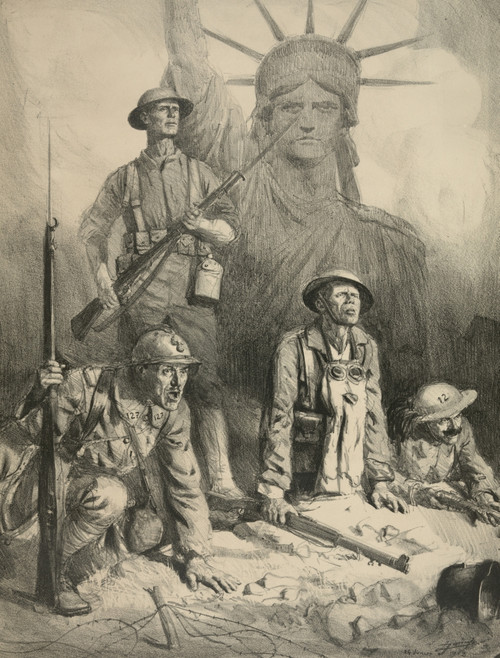 WWI, The Fight for Freedom Poster Print by Science Source - Item ...