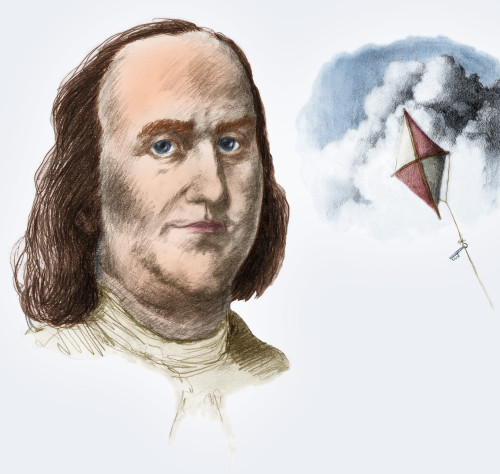 Benjamin Franklin Poster Print by Spencer Sutton/Science Source - Item ...