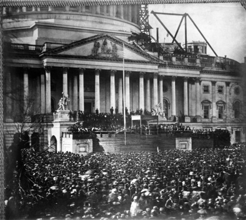 Lincoln Inauguration, 1861 Poster Print by Science Source - Item ...