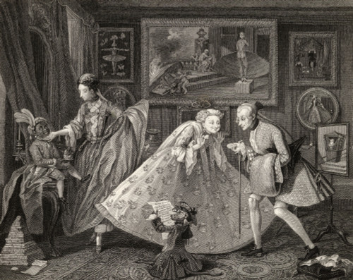 Taste In High Life From The Original Picture By Hogarth From The Works ...