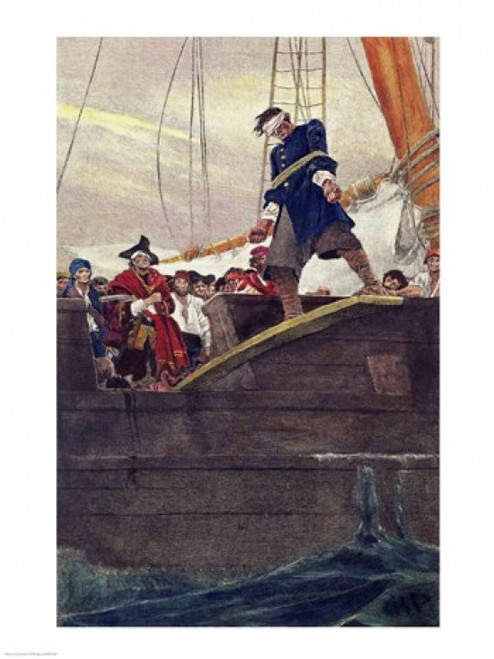 Walking the Plank Poster Print by Howard Pyle - Item # VARBALART75263 ...