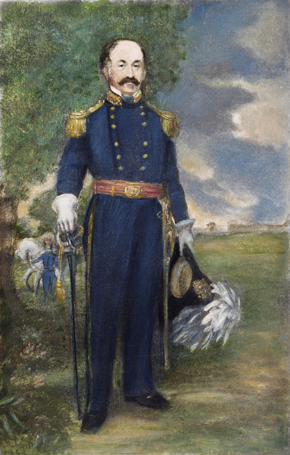 John A. Sutter (1803-1880). /Namerican Pioneer: After The Painting By ...