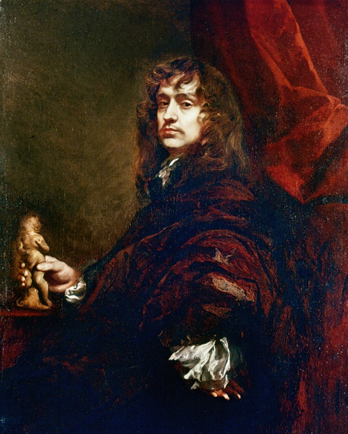 Sir Peter Lely (1618-1680). /Nbritish Painter. Self-Portrait, Oil On ...