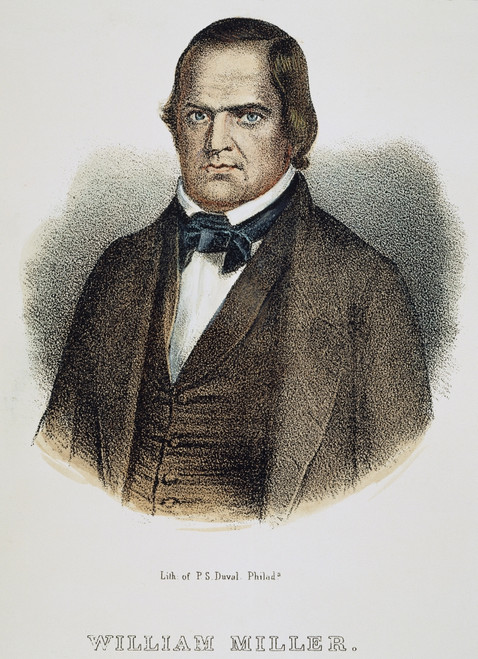 William Miller (1782-1849). /Namerican Religious Leader: Lithograph ...