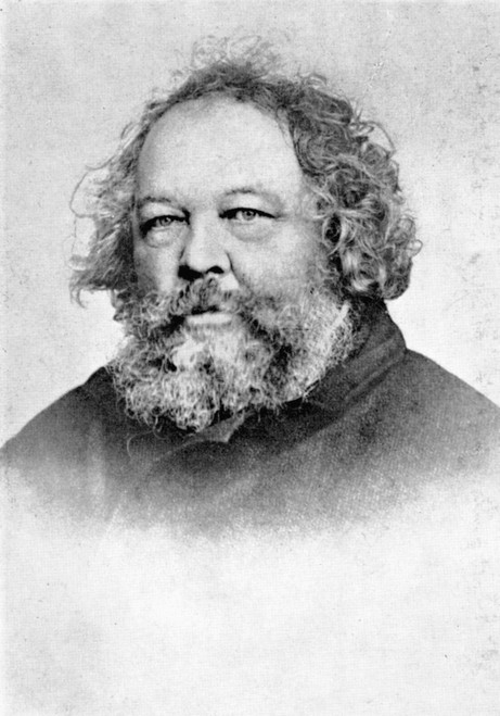 Mikhail Bakunin (1814-1876). /Nrussian Anarchist And Writer. Poster ...