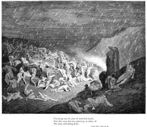 Dante: Inferno. /N'Unceasing Was The Play Of Wretched Hands; Now This ...
