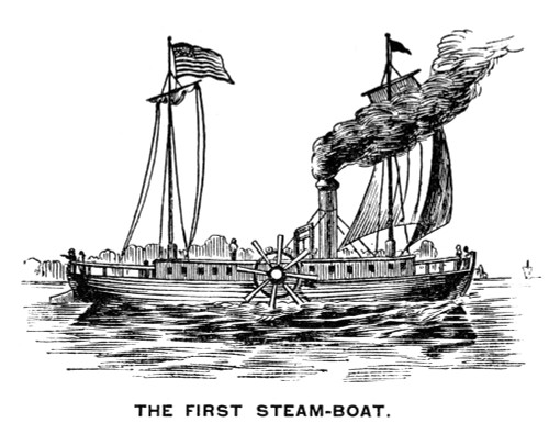 Robert Fulton'S Clermont. /Nrobert Fulton'S Steamboat, 'Clermont ...