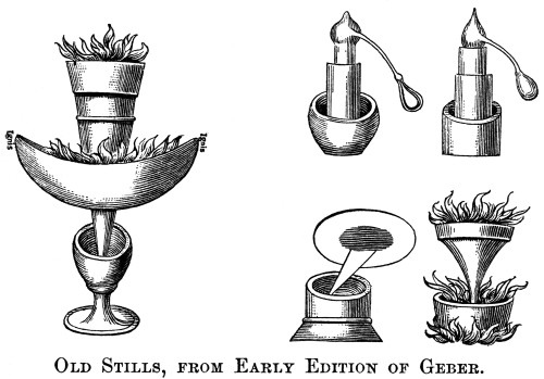 Engravings Of Stills/Nfrom An Early Edition Of The Works Of The Arabian ...