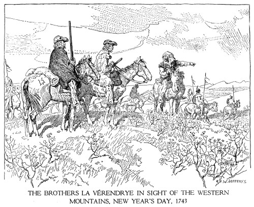Sieur De La Verendrye /N(1685-1749). French Canadian Explorer. Drawing ...