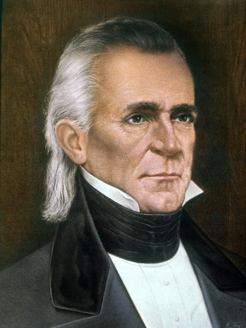 James K. Polk (1795-1849). /N11Th President Of The United States ...