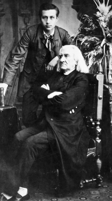 Franz Liszt (1811-1886). /Nhungarian Pianist And Composer. Photographed ...