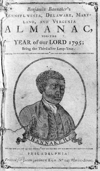 Benjamin Banneker /N(1731-1806). American Mathematician. Woodcut ...