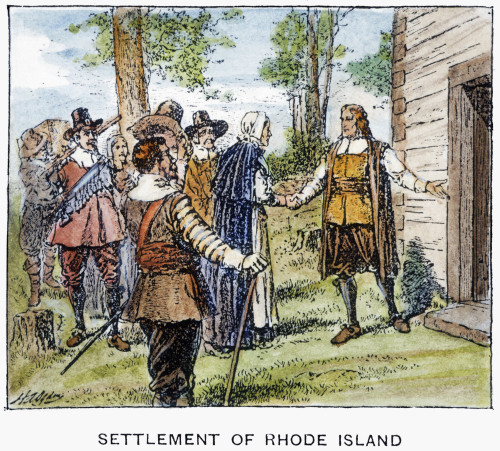 Roger Williams, 1636. /Nthe Settlement Of Rhode Island At Providence ...