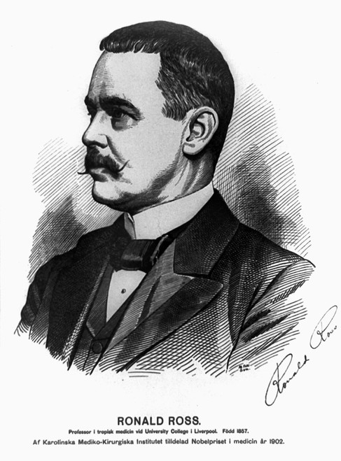 Sir Ronald Ross (1857-1932). /Nbritish Physician, Discovered Malarial ...