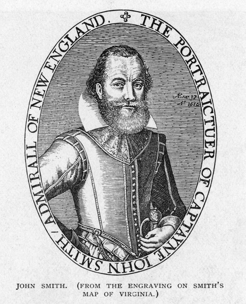 John Smith (1580-1631). /Nenglish Soldier And Colonist In America. Line ...