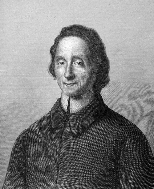 Nicolas De Malebranche /N(1638-1715). French Philosopher. Steel ...