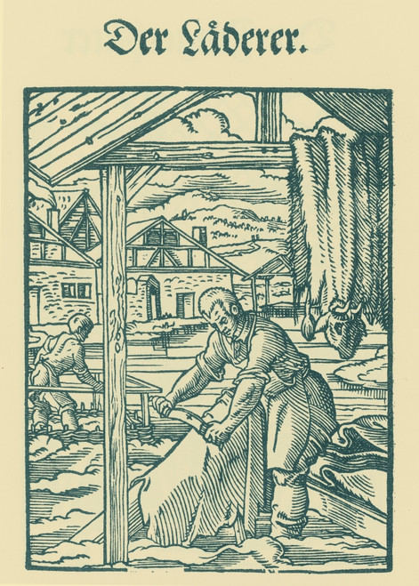 Tanner, Medieval Tradesman Poster Print by Science Source - Item ...