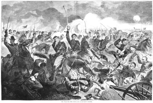 Civil War: Charge, 1862. /N'The War For The Union, 1862 - A Cavalry ...