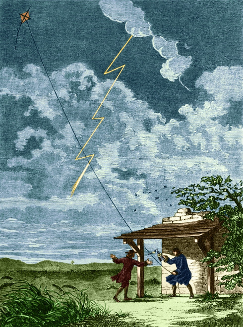 Benjamin Franklin, American Polymath Poster Print by Science Source ...