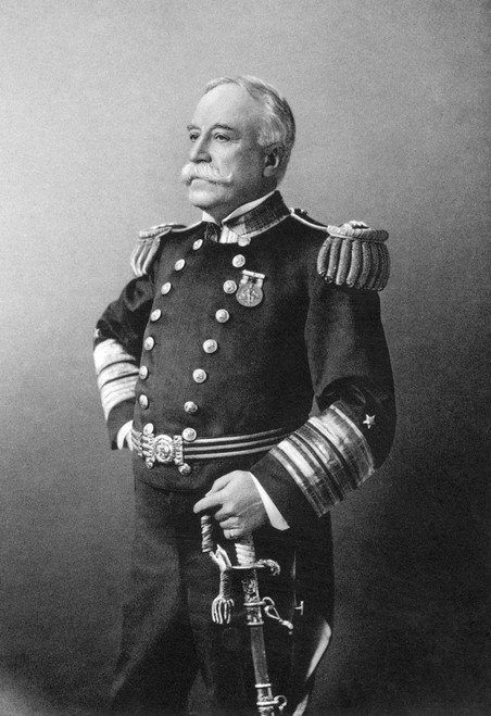 George Dewey (1837-1917). /Namerican Naval Commander. Poster Print by ...