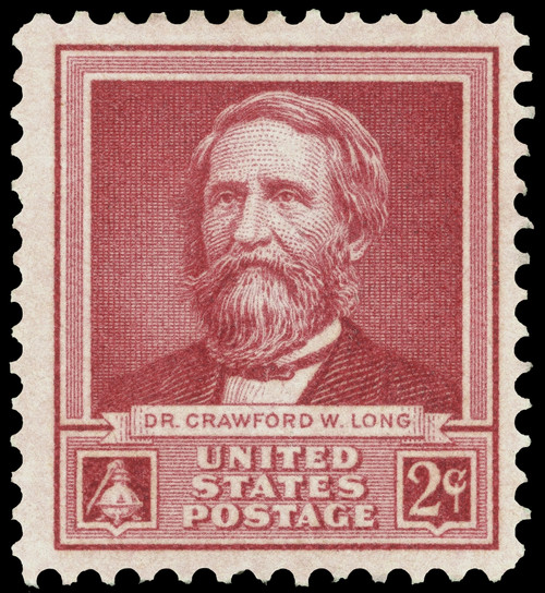 Crawford Williamson Long /N(1815-1878). American Surgeon. U.S ...
