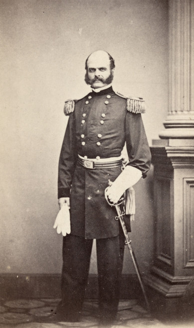 Ambrose E. Burnside /N(1824-1881). American Army Commander. Photograph ...