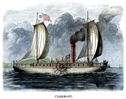 Robert Fulton'S Clermont. /Nrobert Fulton'S Steamboat, 'Clermont ...