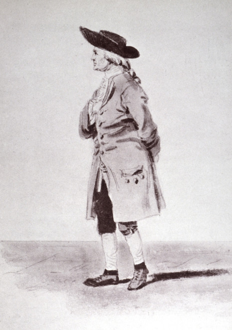 Henry Cavendish (1731-1810). /Nenglish Physicist And Chemist. Pencil ...