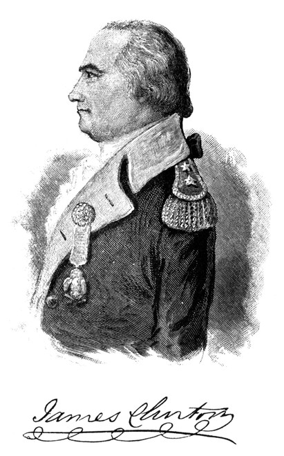James Clinton (1733-1812). /Namerican Soldier. Wood Engraving, American ...