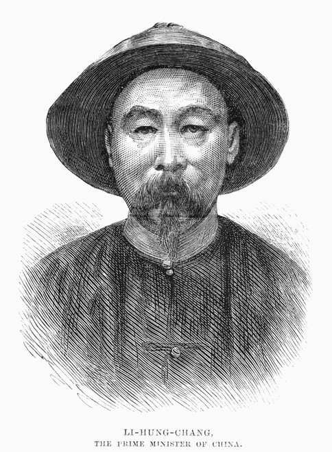 Li Hung-Chang (1823-1901). /Nchinese Statesman And General. Wood ...