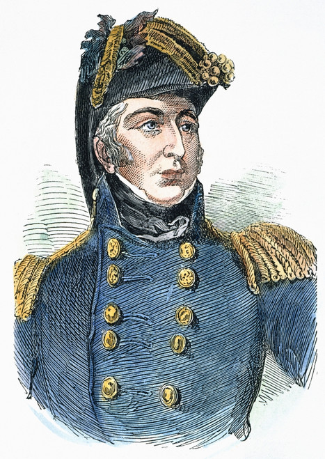 Sir George Cockburn /N(1772-1853). British Naval Officer. English Wood ...