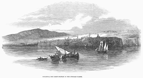 Turkey: Gallipoli, 1853. /Nthe City Of Gallipoli On The Dardanelles ...