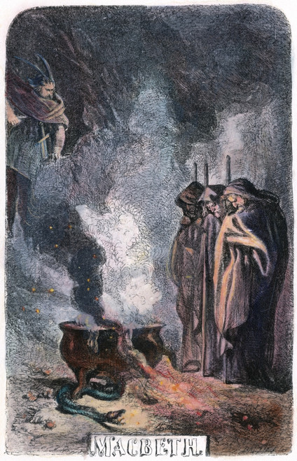 Shakespeare: Macbeth. /Ntitle Page Of A 19Th Century Edition Of William ...
