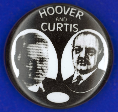 Presidential Campaign:1928. /Nrepublican Campaign Button From The 1928 ...