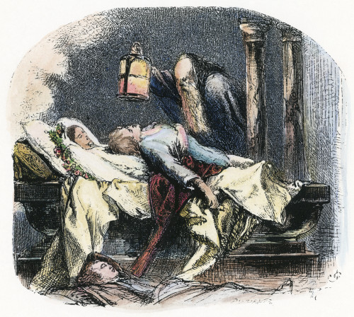 Shakespeare: Romeo & Juliet. The Watchman Discovers The Bodies Of Romeo ...