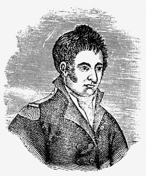 Meriwether Lewis /N(1774-1809). American Explorer. Wood Engraving, 1811 ...