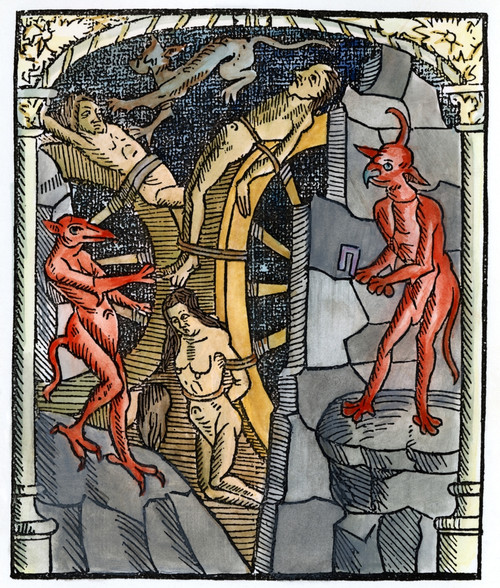 Hell: Seven Deadly Sins. /Nthe Prideful Are Broken On The Wheel As ...