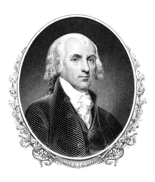 James Madison (1751-1836). /Nfourth President Of The United States ...
