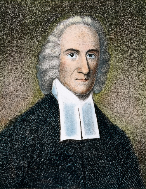 Jonathan Edwards /N(1703-1758). American Congregational Cleric And ...