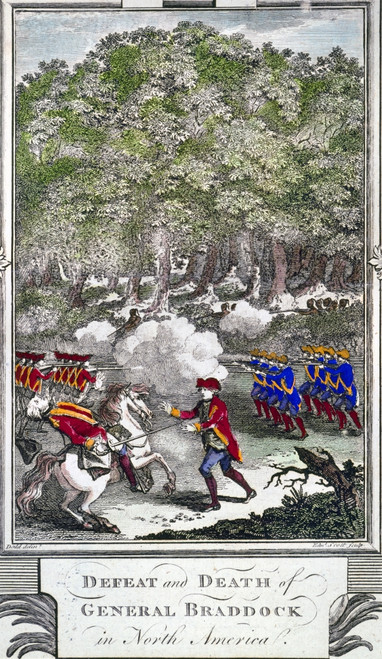 Braddock: Fort Duquesne. /Ngeneral Edward Braddock'S Defeat And Death ...
