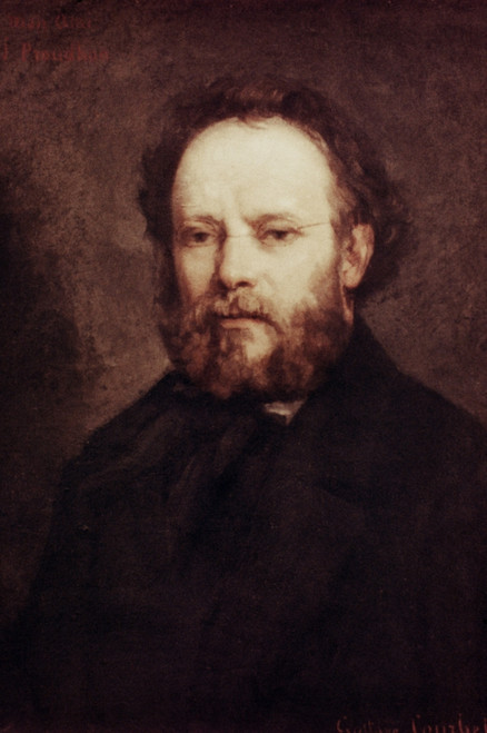 Pierre Joseph Proudhon /N(1809-1865). French Social Theorist. Oil On ...