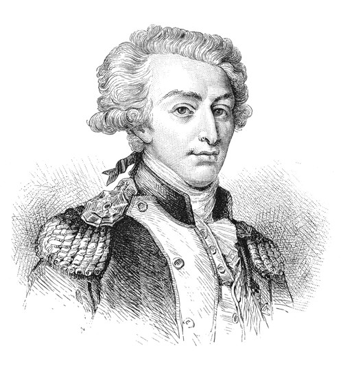 Marquis De Lafayette /N(1757-1834). French Soldier And Statesman. Line ...